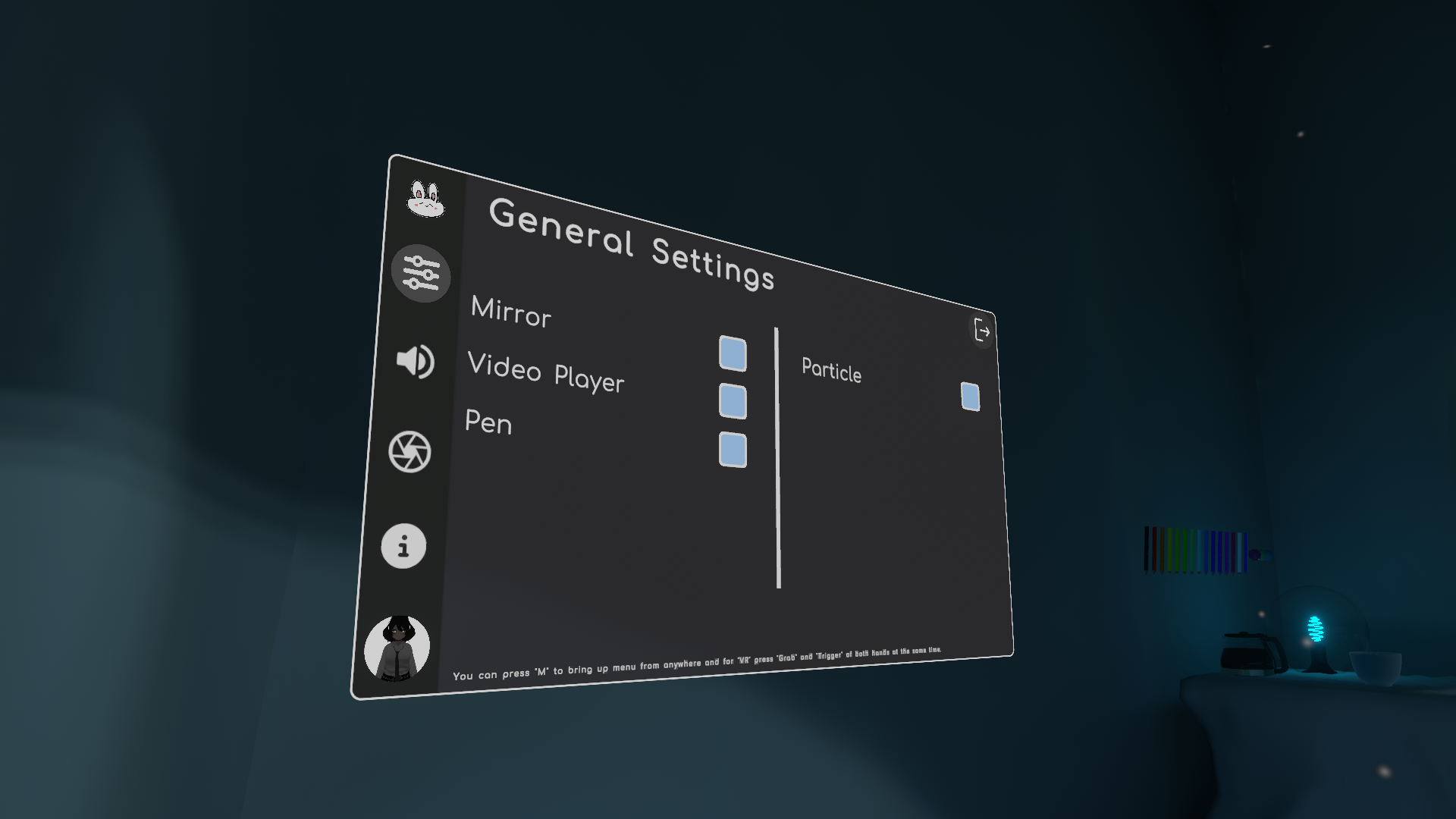 [Prefab]Portable UI For VRC World (2.0 Update) - Aconite0101 Works. - BOOTH