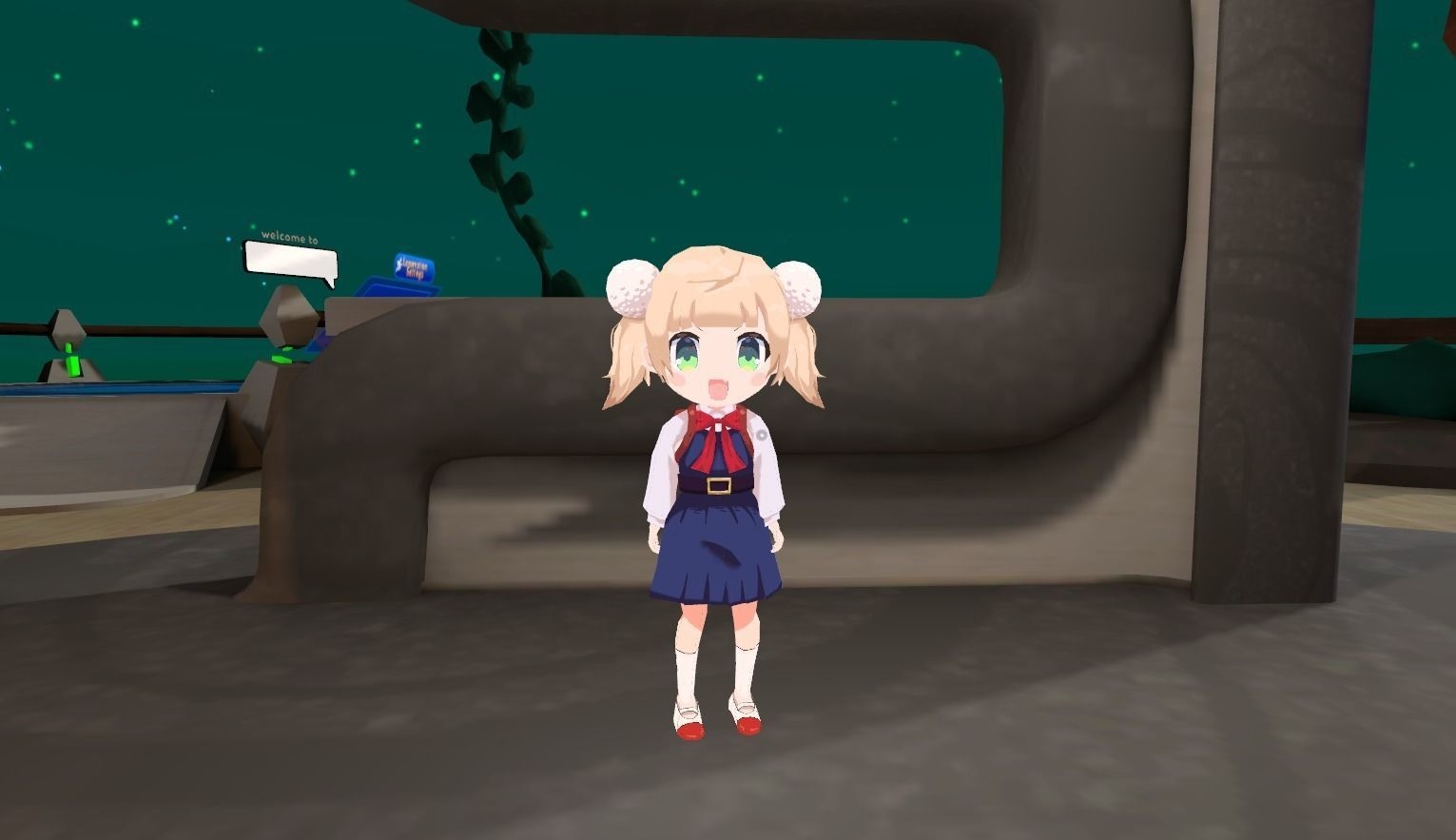 Shigure UI 3D model for VRChat Loli God Requiem [ロリ神レクイエム] - hatty - BOOTH
