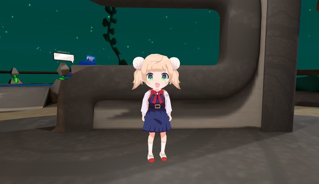Shigure UI 3D model for VRChat Loli God Requiem [ロリ神レクイエム] - hatty - BOOTH