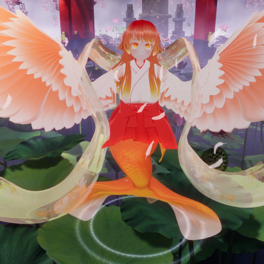 羽根と波紋のパーティクル【Modular Avatar対応】 - みずのモデル商会 - BOOTH