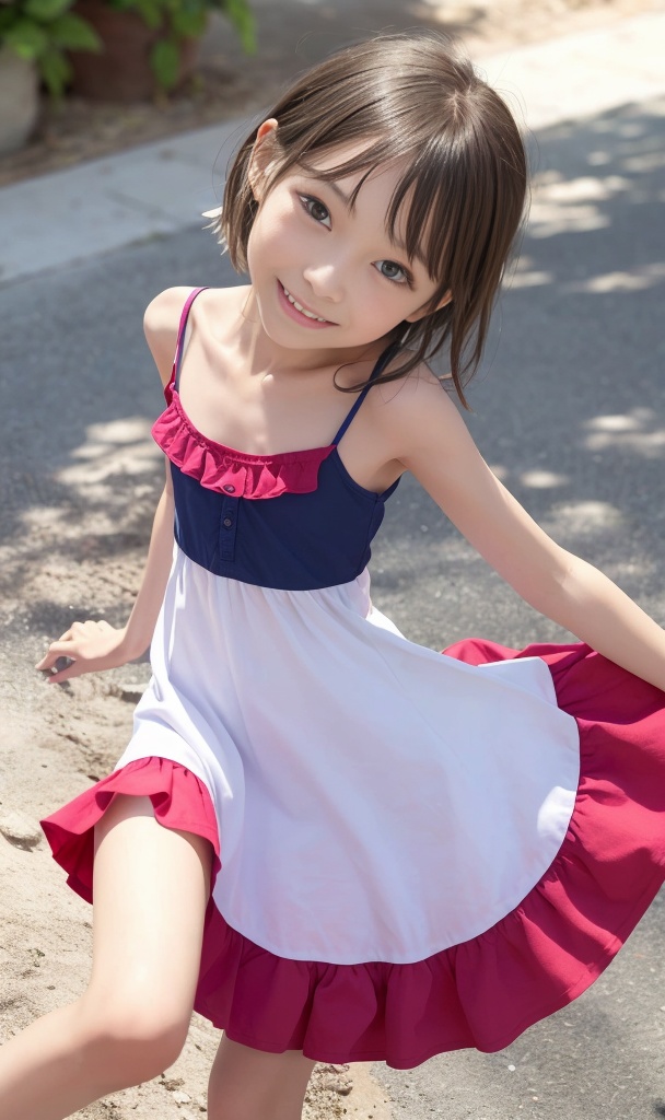 Summer Dress Girls Gusskhan Booth