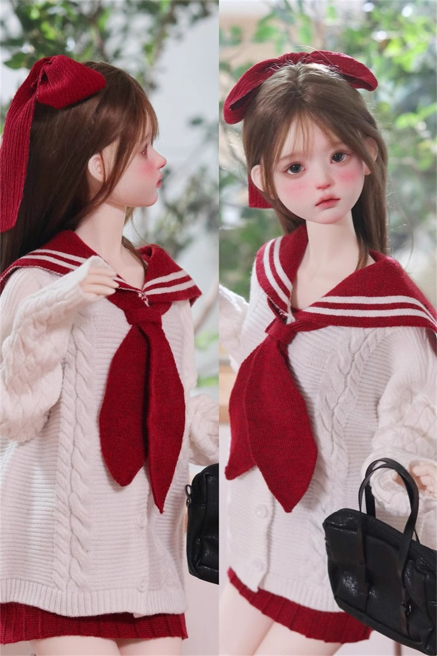 【カカ星球】【1/4,1/3】ドール服 ニットセーラー - kakaplanet-doll - BOOTH