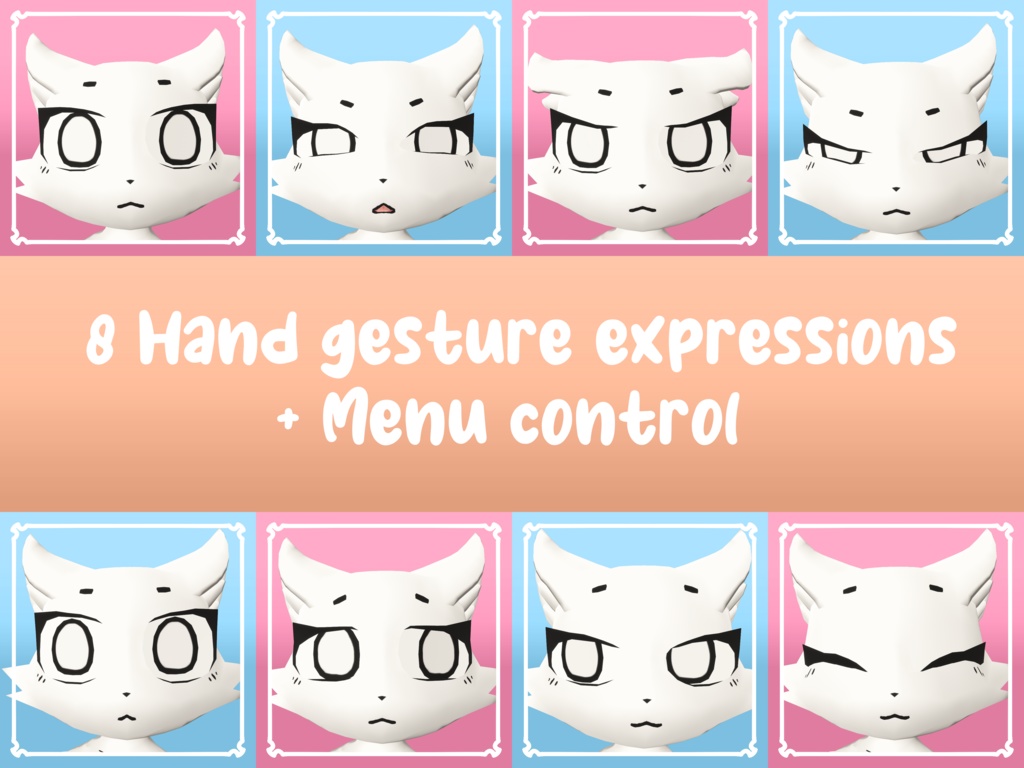 Malo [マロ] v1.2.1 (VRChat Marshmallow Cat Avatar) - Creations - BOOTH