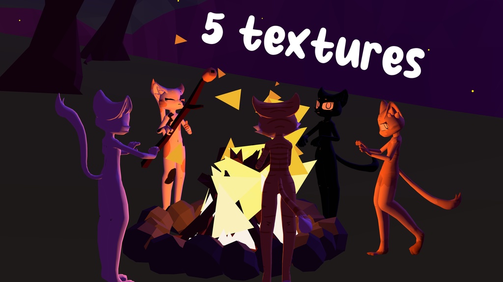 Malo [マロ] v1.2.1 (VRChat Marshmallow Cat Avatar) - Creations - BOOTH