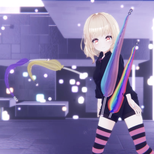 【VRC想定】ベールポイ / Veil Poi (マテリアル18種類セット) - だまこや - BOOTH