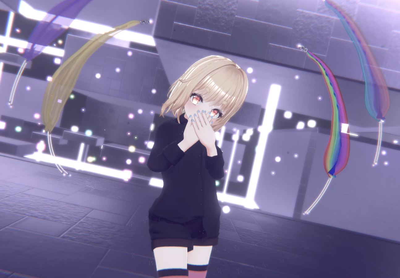 【VRC想定】ベールポイ / Veil Poi (マテリアル18種類セット) - だまこや - BOOTH