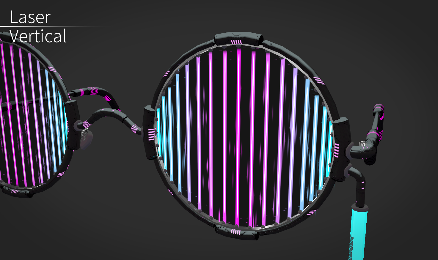 【VRC想定】レーザーグラス / Laser Glasses - だまこや - BOOTH