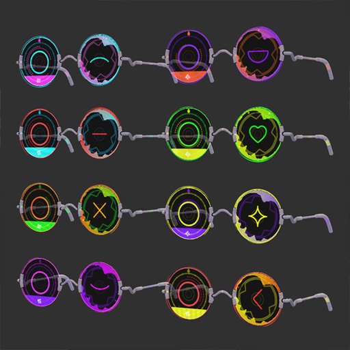 【VRC想定】シンクグラス / Sync Glasses - だまこや - BOOTH