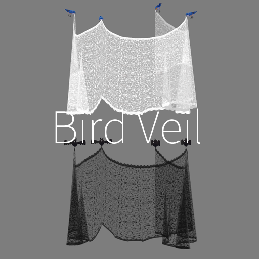 【VRC想定】バードベール / Bird Veil - だまこや - BOOTH