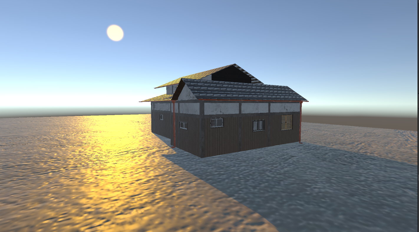 【Unity VRChat対応】家4 3Dモデル 内装付き - kurogamemaker - BOOTH