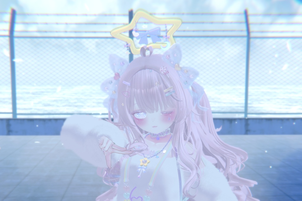 [VRChat] Yumekawa Star Halo - qpd shop - BOOTH