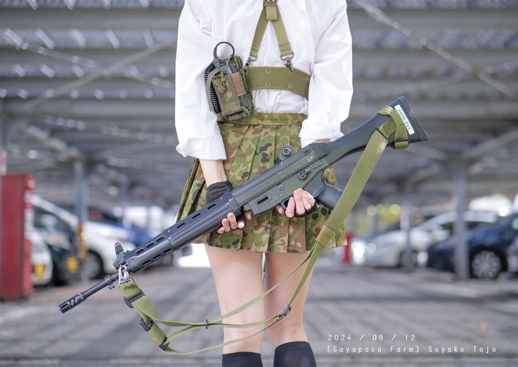C104【武装JK】Summer Breeze【写真集】 - Sayapaca Farm - BOOTH