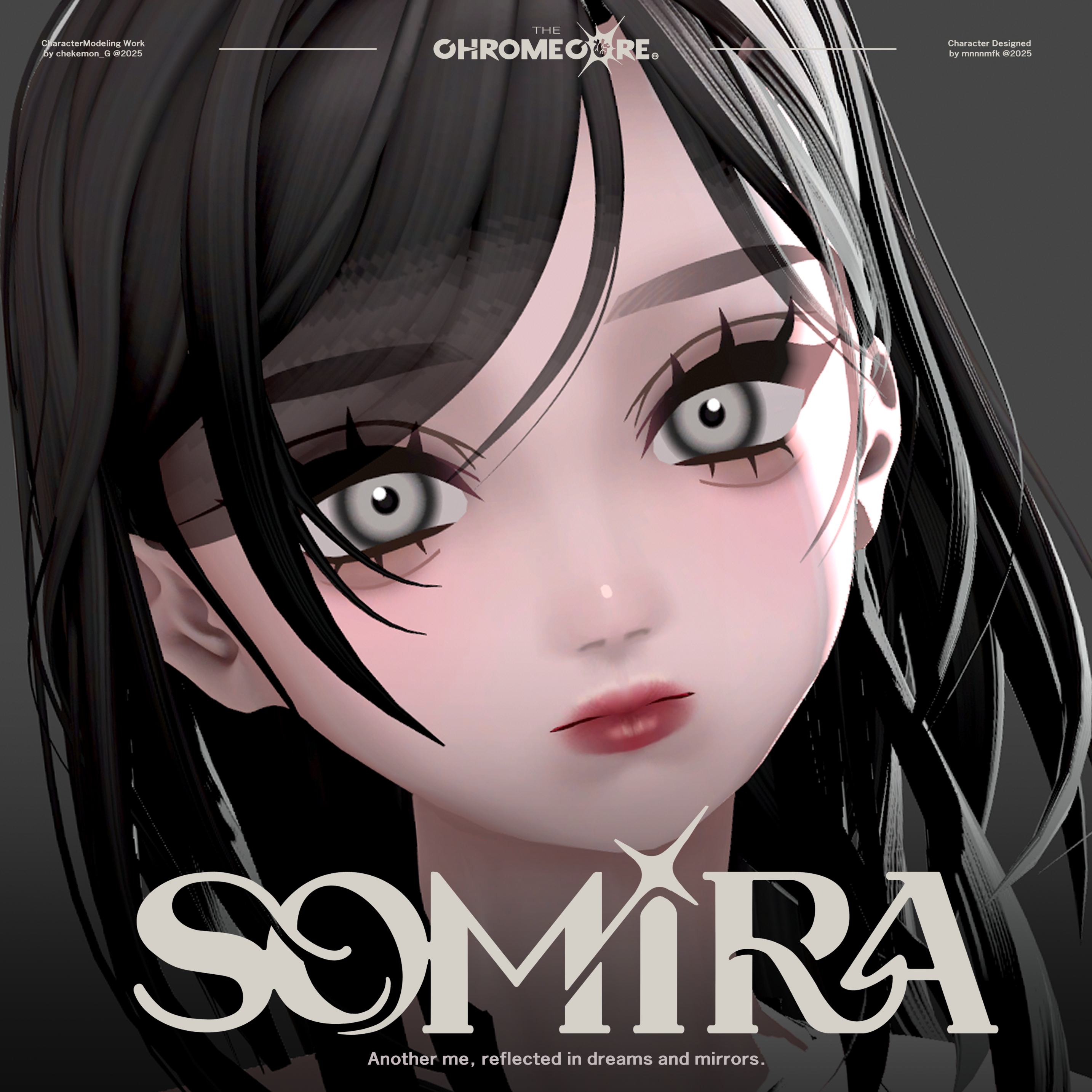 オリジナル3Dモデル『Somira』 - ちぇけもんじ - BOOTH