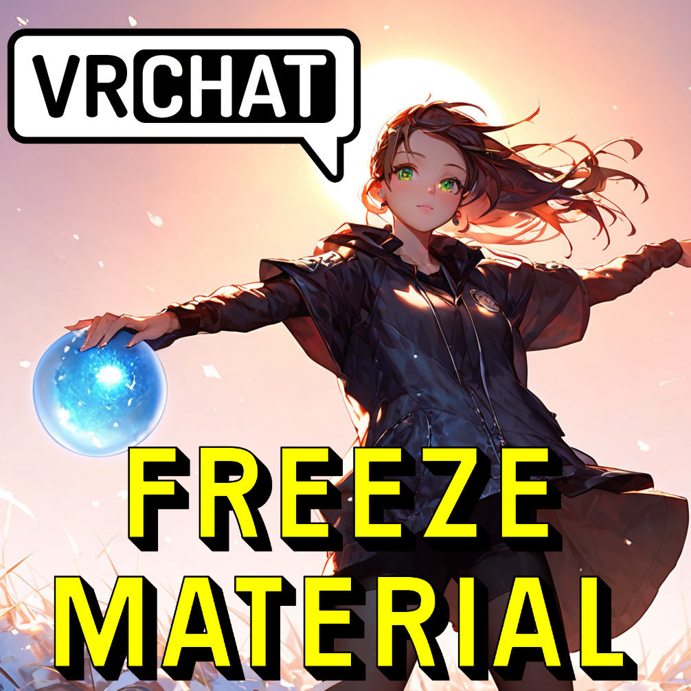 VRChat Freeze & Melt Material - vrcakira - BOOTH