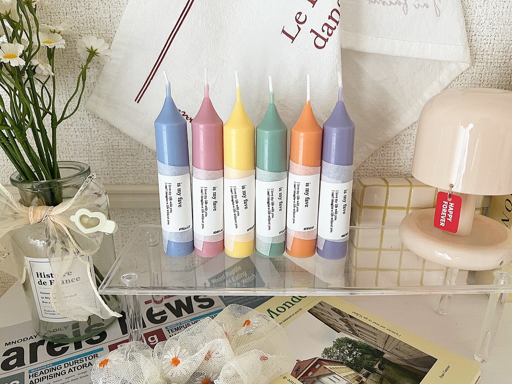 【6/8 大阪ポップアップ品】 Color code candle - Gate.s - BOOTH