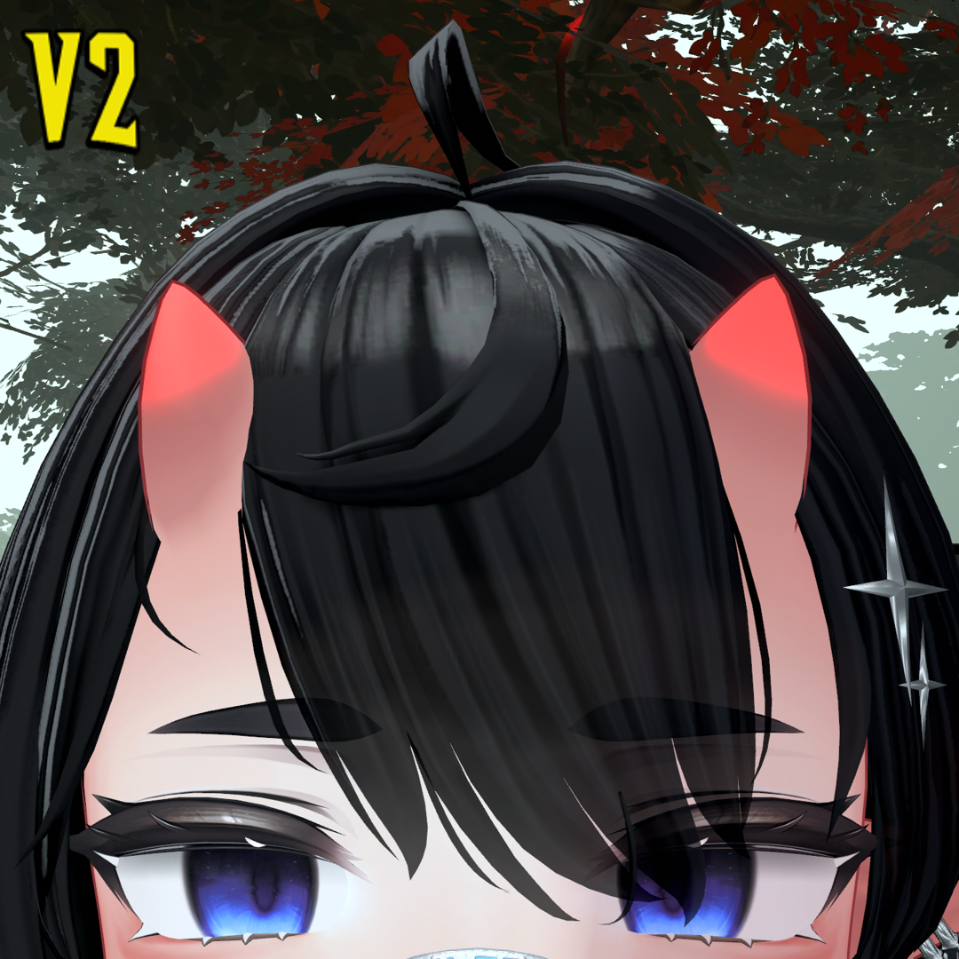 Glowing Horns Textures [ FREE ] 「ウルキ・Uruki」 - Phaseprint Design - BOOTH