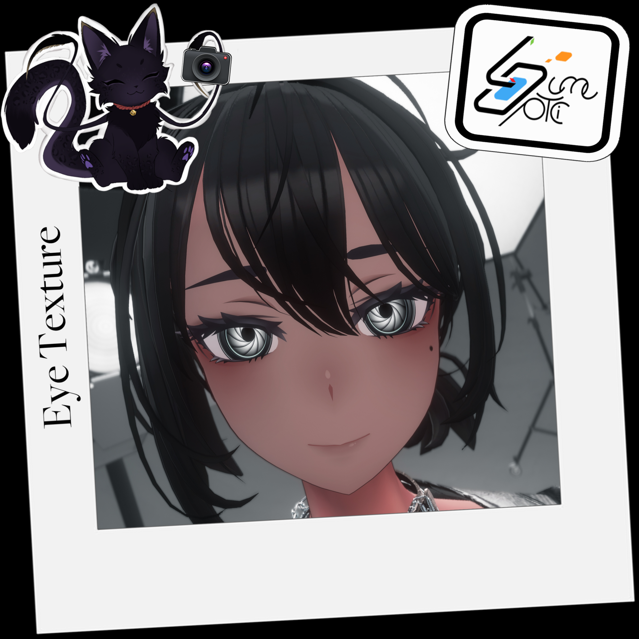 Camera Lens Texture ( Lume Optic 目シェーダーシステム ) - Phaseprint Design - BOOTH