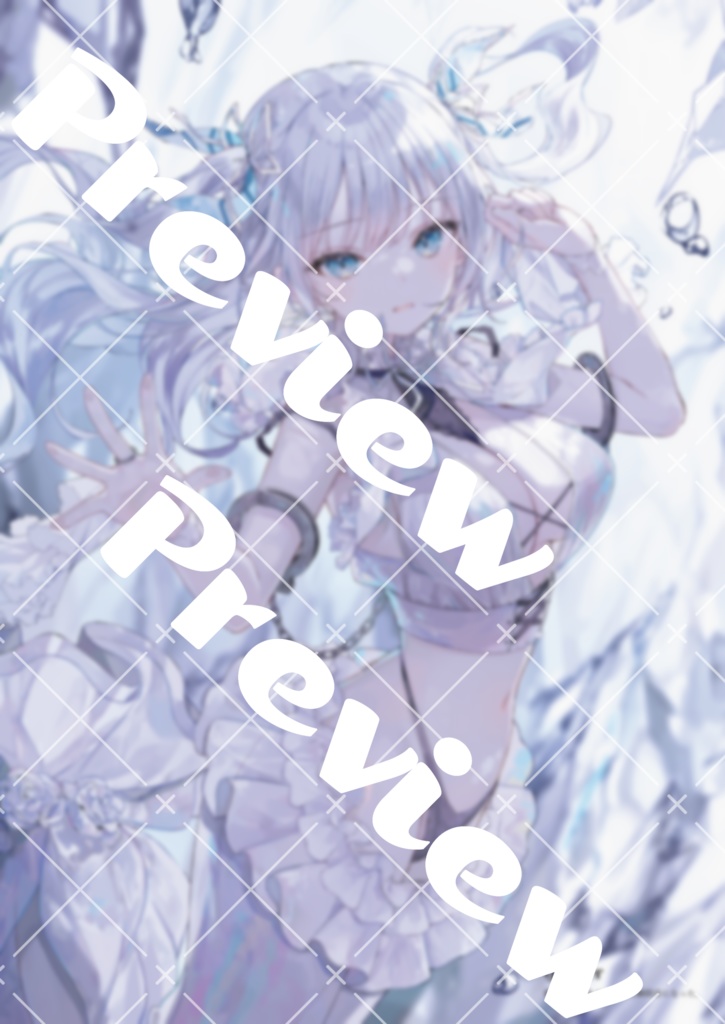 (予約販売) Whiterium Original Illustration Book - Laur - BOOTH