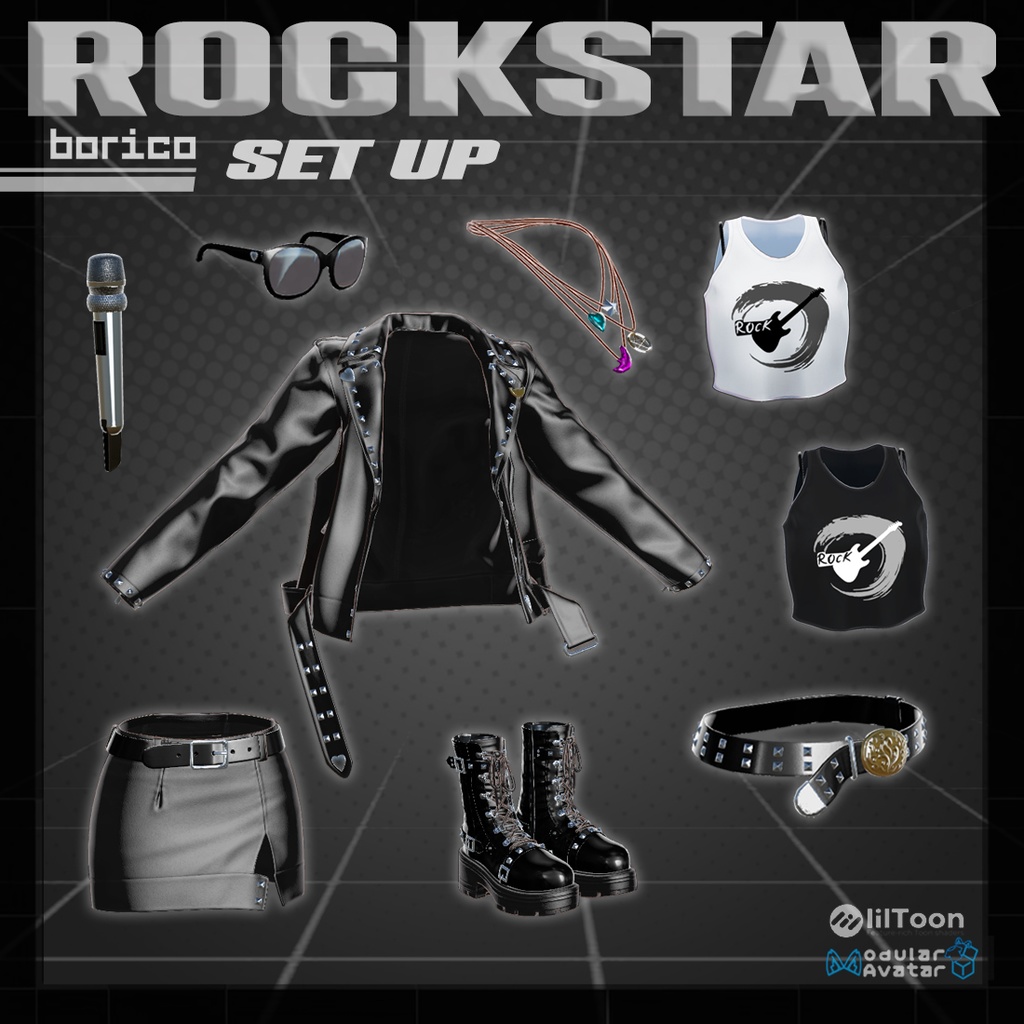 Rockstar Setup ( ロックスターのセットアップ ) - Borico - BOOTH