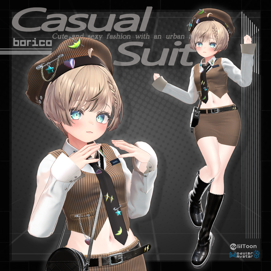 Casual Suit Set up( カジュアルスーツ ) - Borico - BOOTH