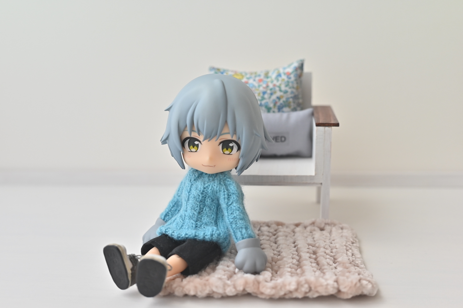 カシミヤ縄編みセーター(オビツ11・ねんどろいどサイズ) - tigg-tigg - BOOTH