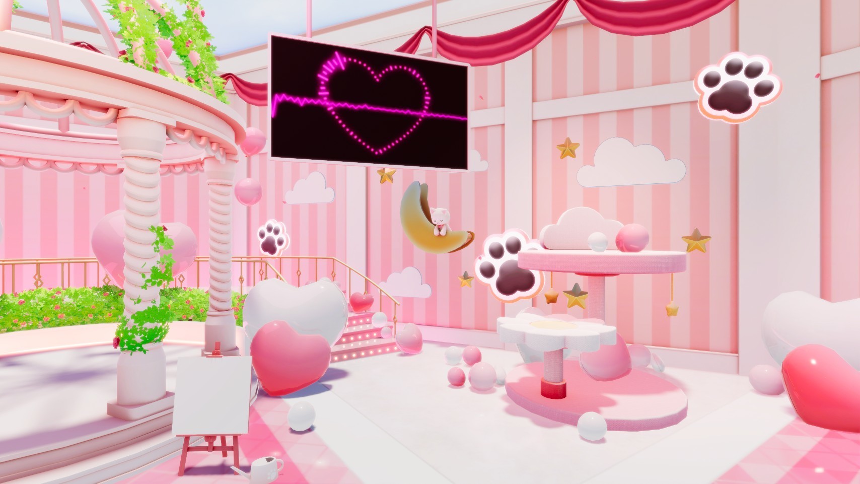 【3DVTuberライブステージ】キャットノーツVer.B【うさねこ式 V LiveStage】 - うさねこメモリー - BOOTH