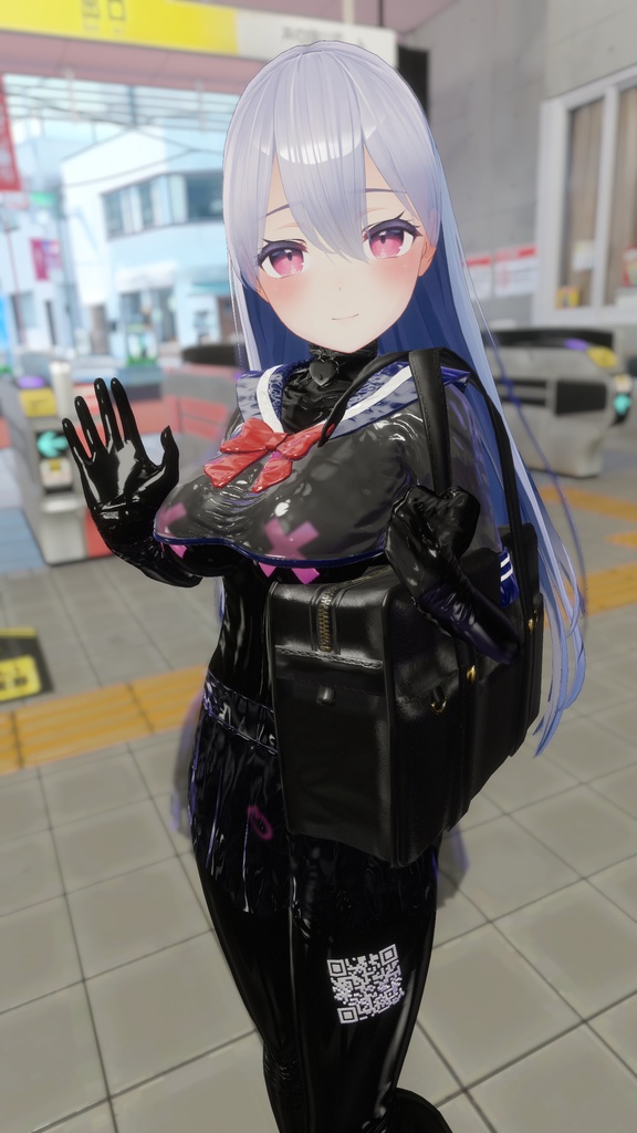 複数アバター対応ラテックスセーラー服[AOHL]Vol.1 - ろくなな産地 - BOOTH