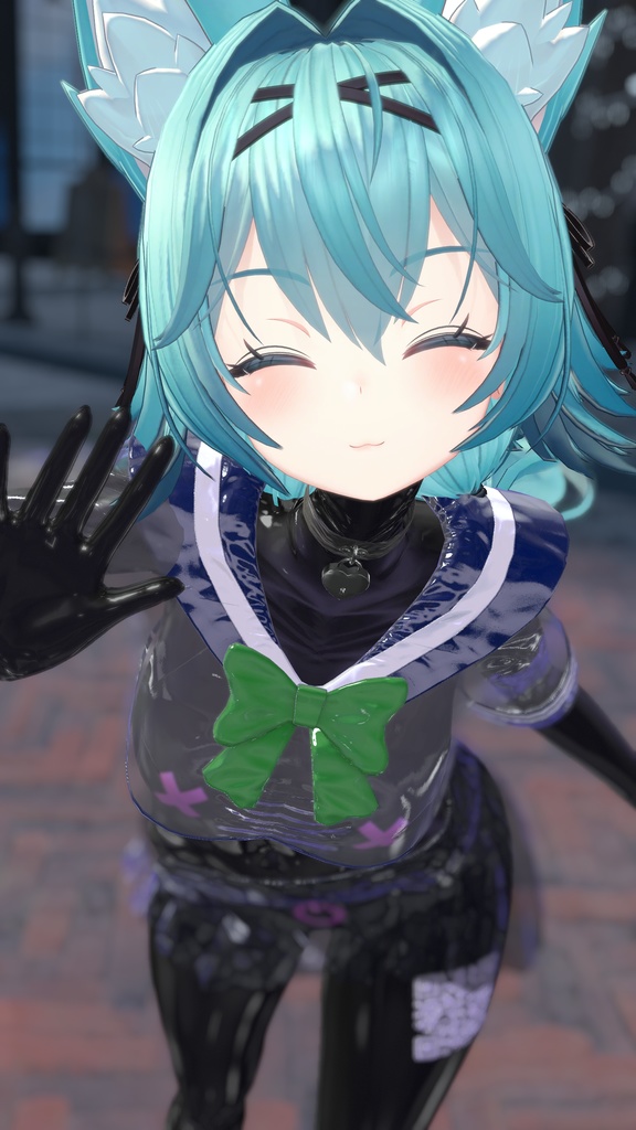 複数アバター対応ラテックスセーラー服[AOHL]Vol.2 - ろくなな産地 - BOOTH