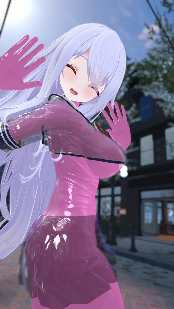 複数アバター対応ラテックスセーラー服[AOHL]Vol.3 - ろくなな産地 - BOOTH