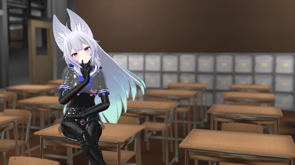 複数アバター対応ラテックスセーラー服[AOHL]Vol.3 - ろくなな産地 - BOOTH