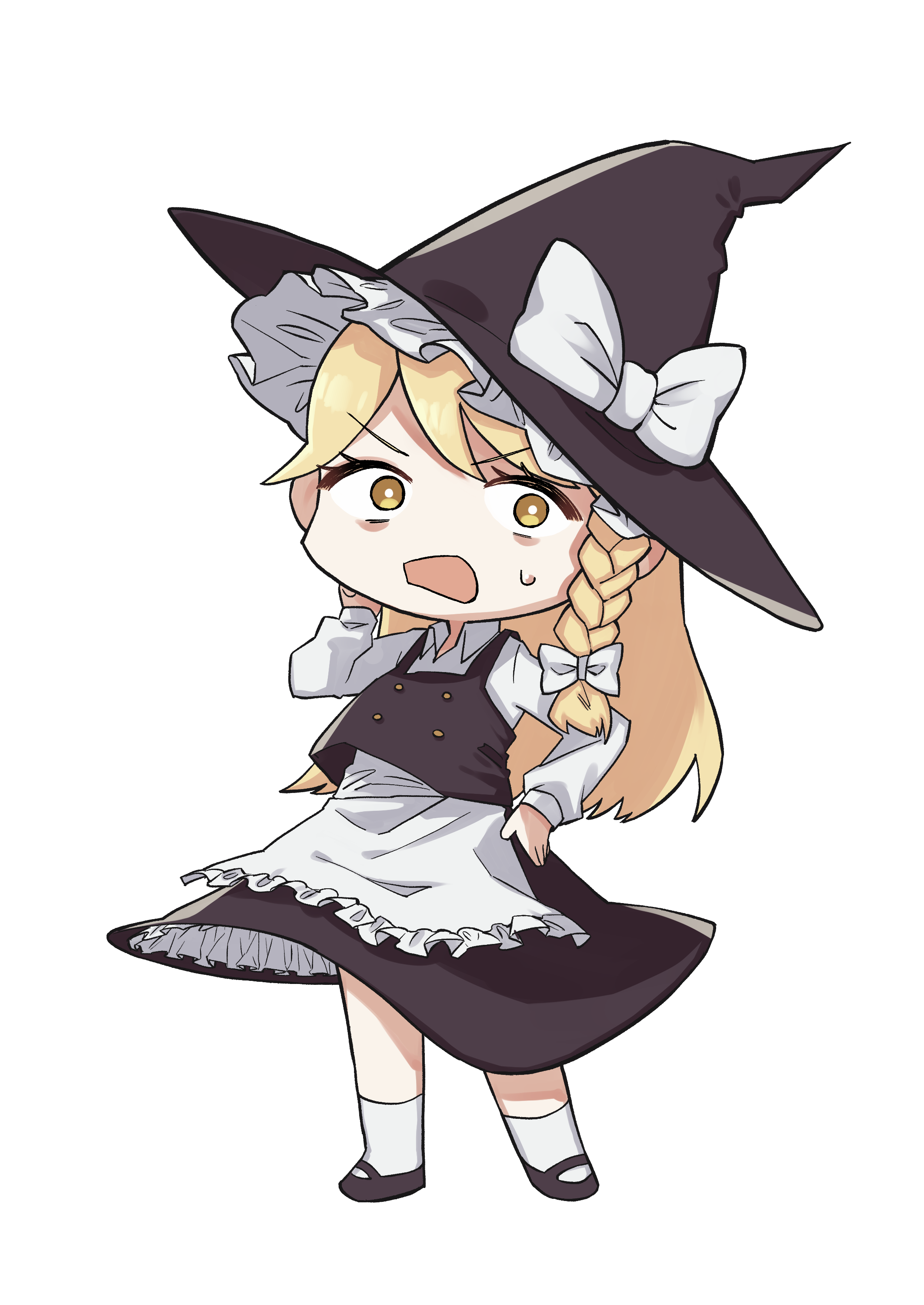 霧雨魔理沙立ち絵フリー素材 - co5mo - BOOTH