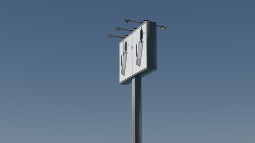 看板セット【ボロ看板4セット】・3DCGモデル - NOVA>NULL - BOOTH