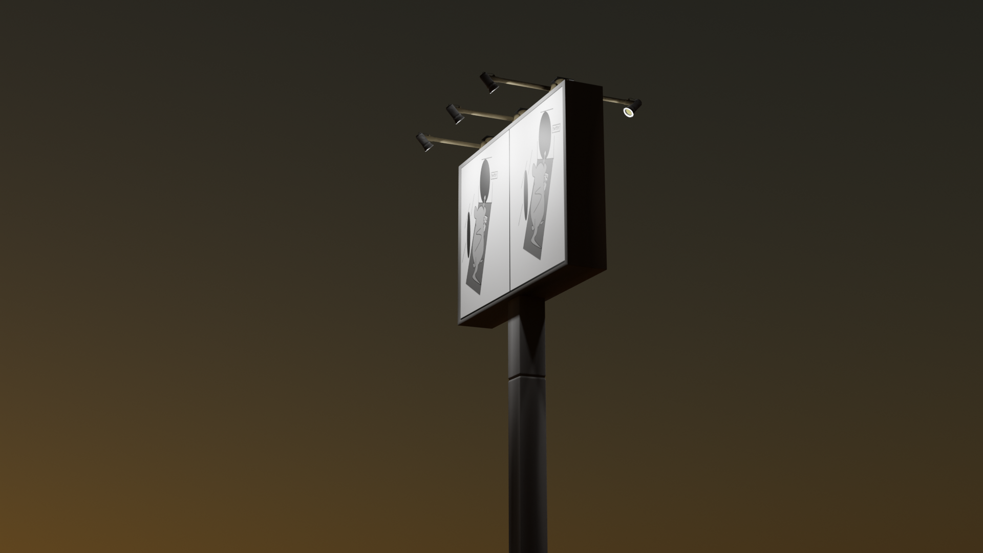 看板セット【ボロ看板4セット】・3DCGモデル - NOVA>NULL - BOOTH