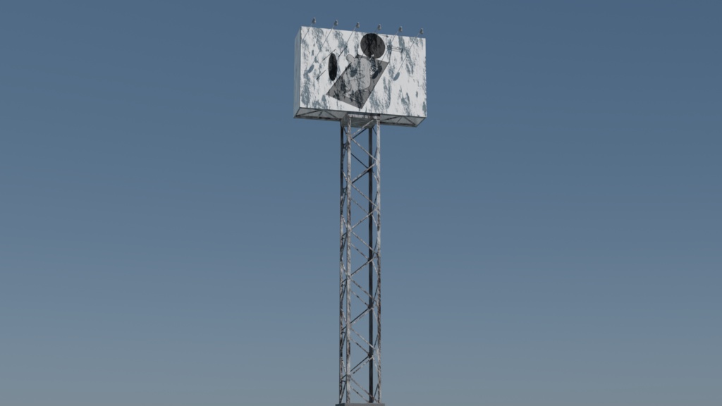 看板セット【ボロ看板4セット】・3DCGモデル - NOVA>NULL - BOOTH