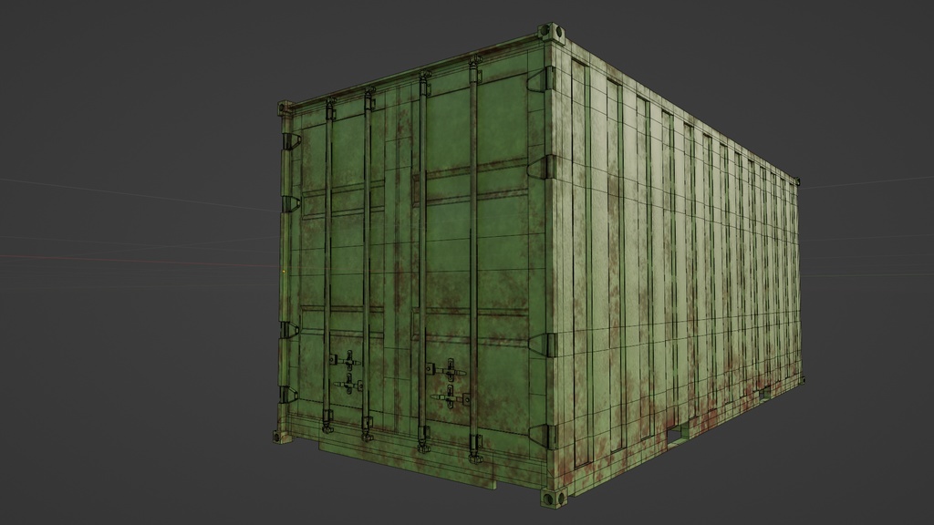 container/コンテナ/3DCGモデル/blender - NOVA>NULL - BOOTH