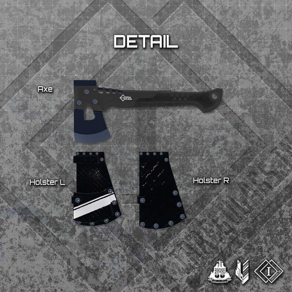 【オリジナル3Dモデル】LockPicker-ロックピッカー-【スローイングアックス】 - IRREGULARS STUDIO - BOOTH