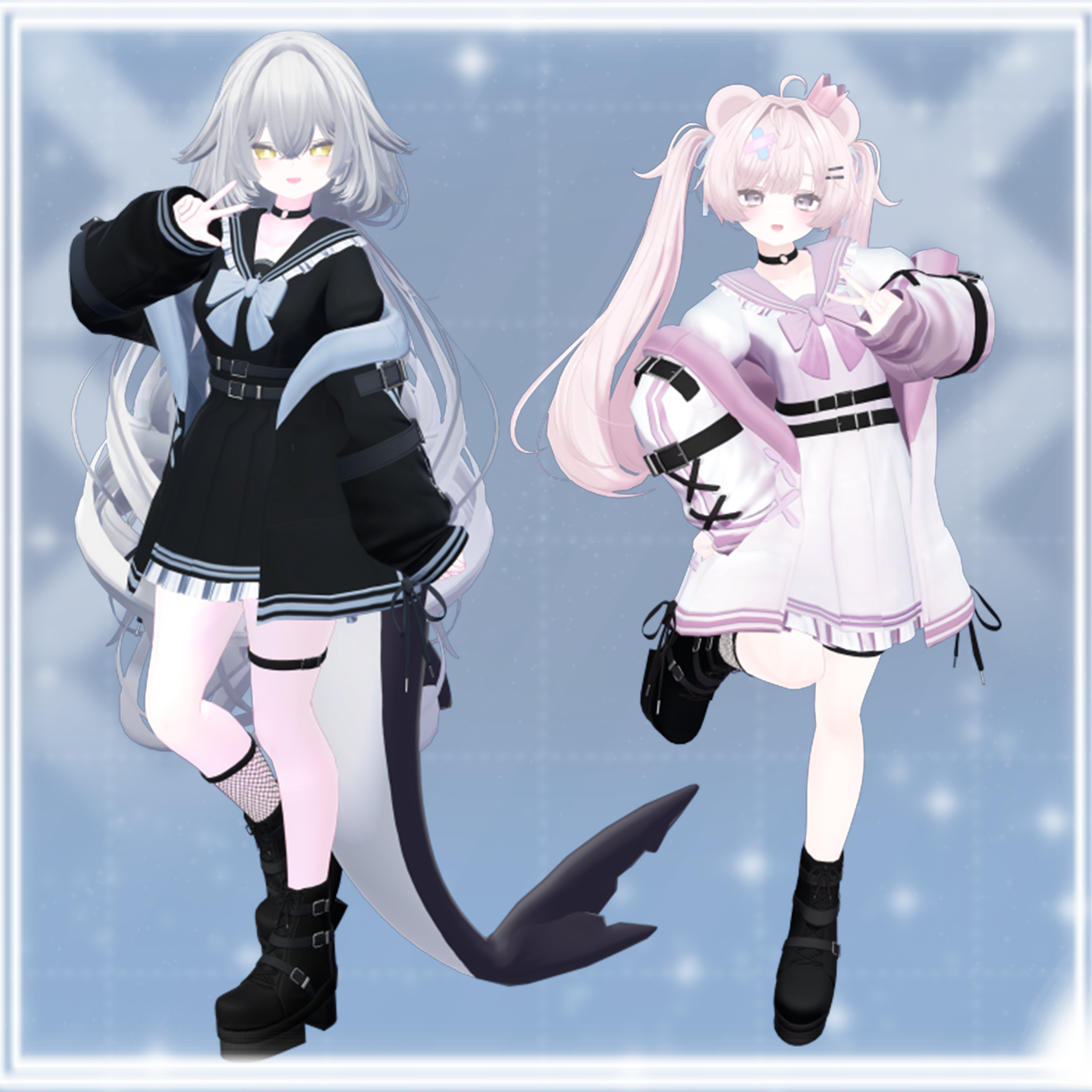 【8アバター対応】GRACENOTE【VRChat向け衣装】 - Code:2l9 - BOOTH