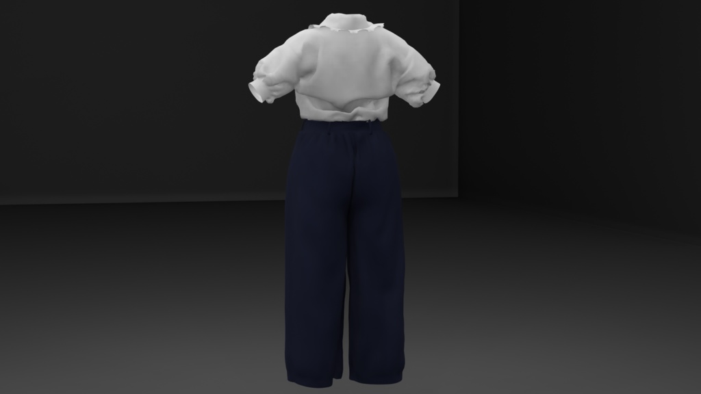 [VRChat] Cute Simple Outfit - Free - GreenTeaWafflez - BOOTH