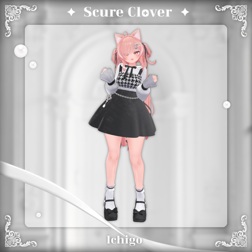 【VRChat向け3D衣装】Scure Clover🍀🖤 - LunaSshop - BOOTH