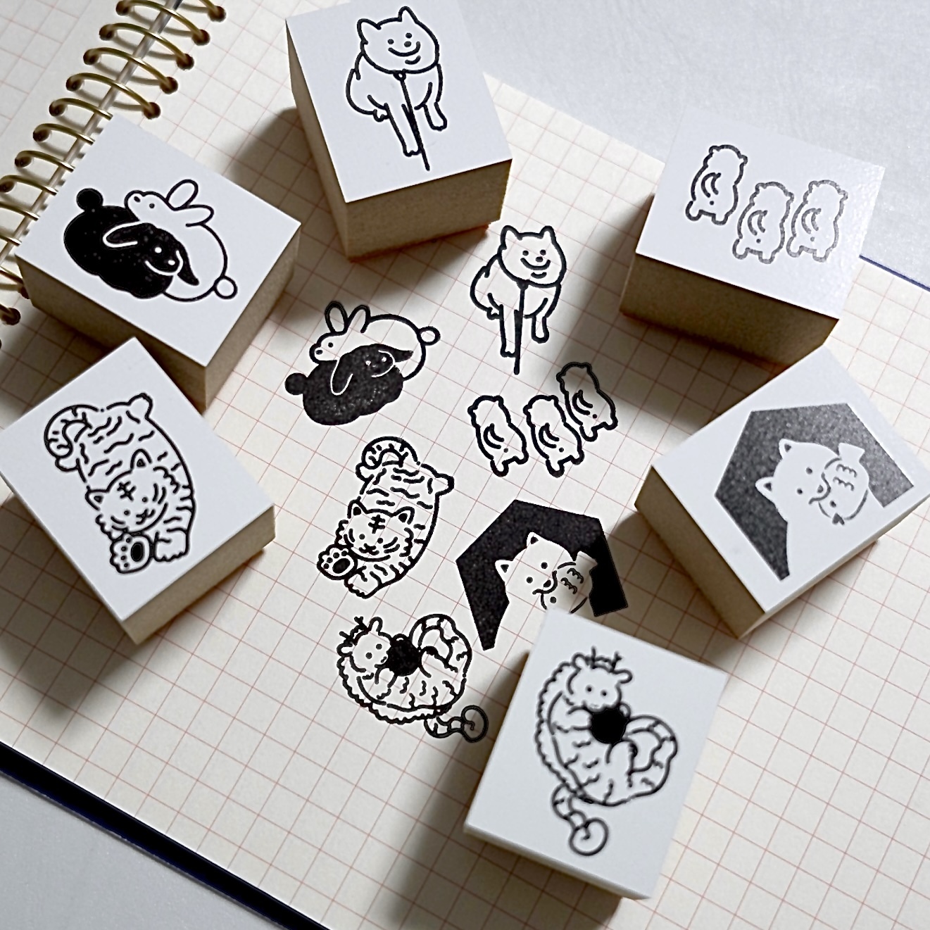 【はんこ】オリジナルイラスト【スタンプ】 - wan!shop - BOOTH