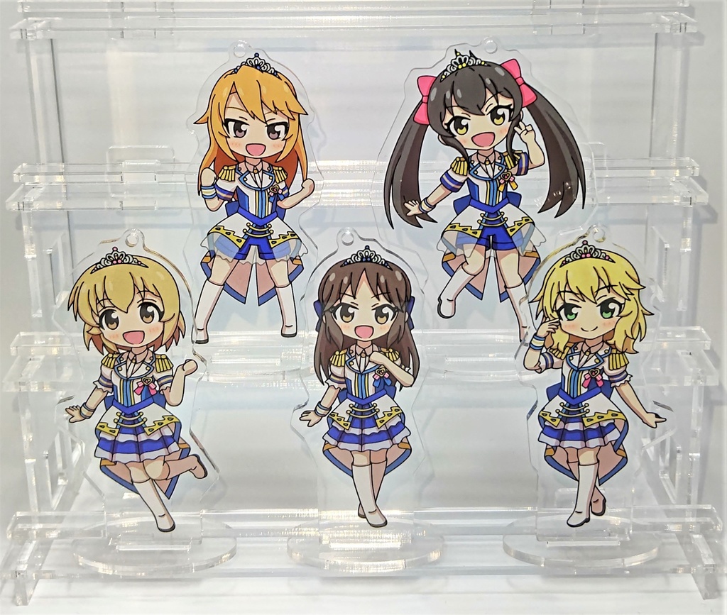 U149 第3芸能課 自作 アクリルスタンド 衣装：クリスタルナイトパーティ - れっくす工房 - BOOTH