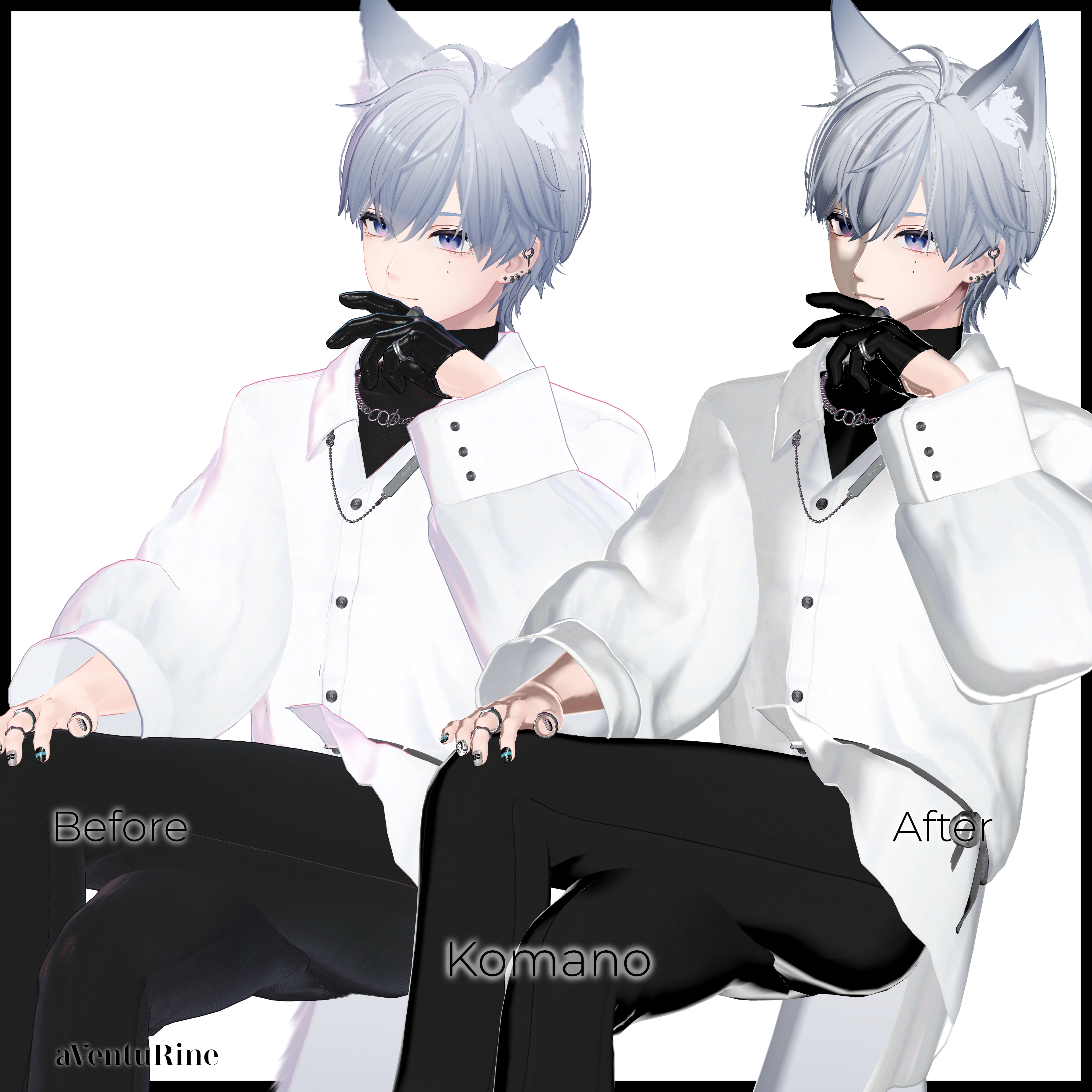 From the Dark Material Preset【Poiyomi Toon Shader】 - aVentuRine - BOOTH