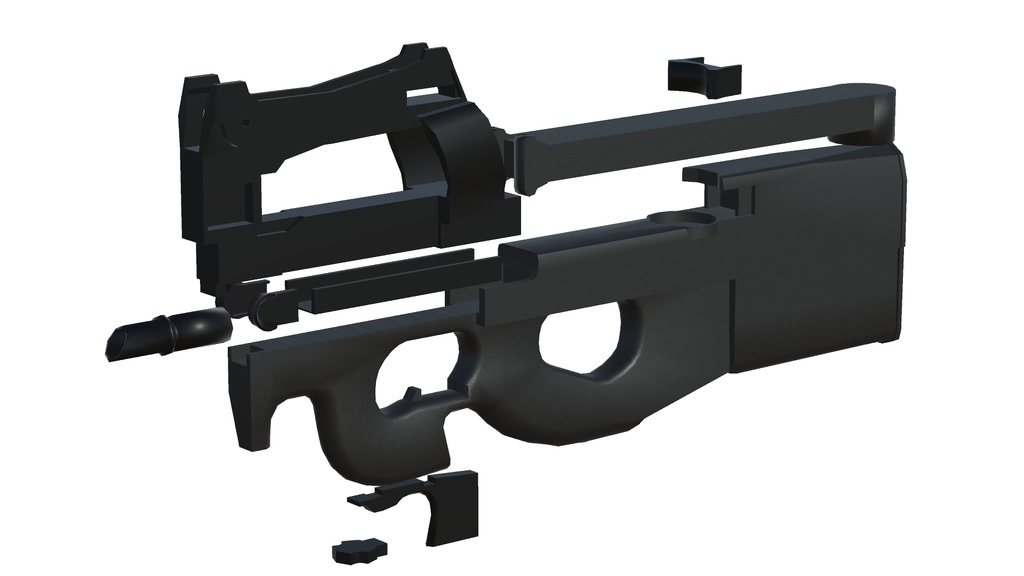 PDW P90 - Reborn - BOOTH