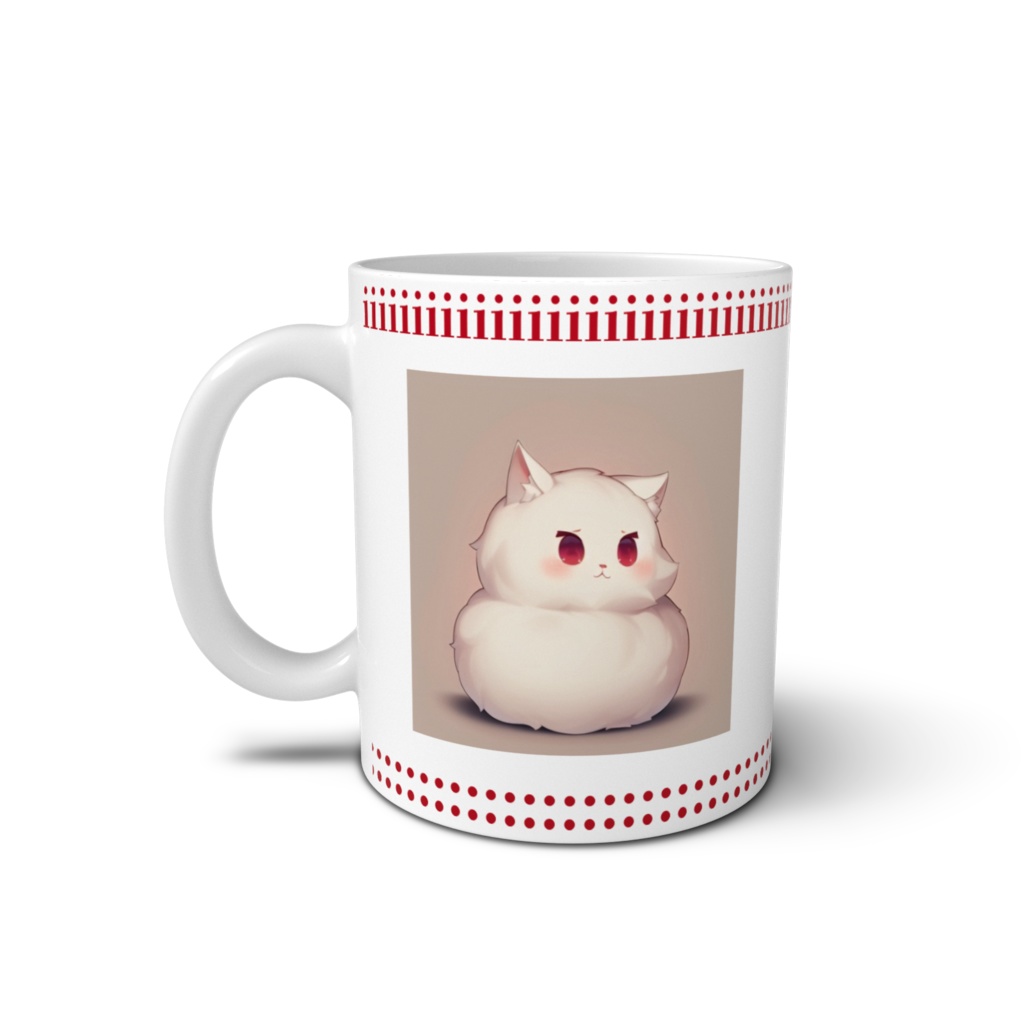 ぽっちゃり猫ふーこちゃんマグカップ - shichiseiken-renショップ - BOOTH