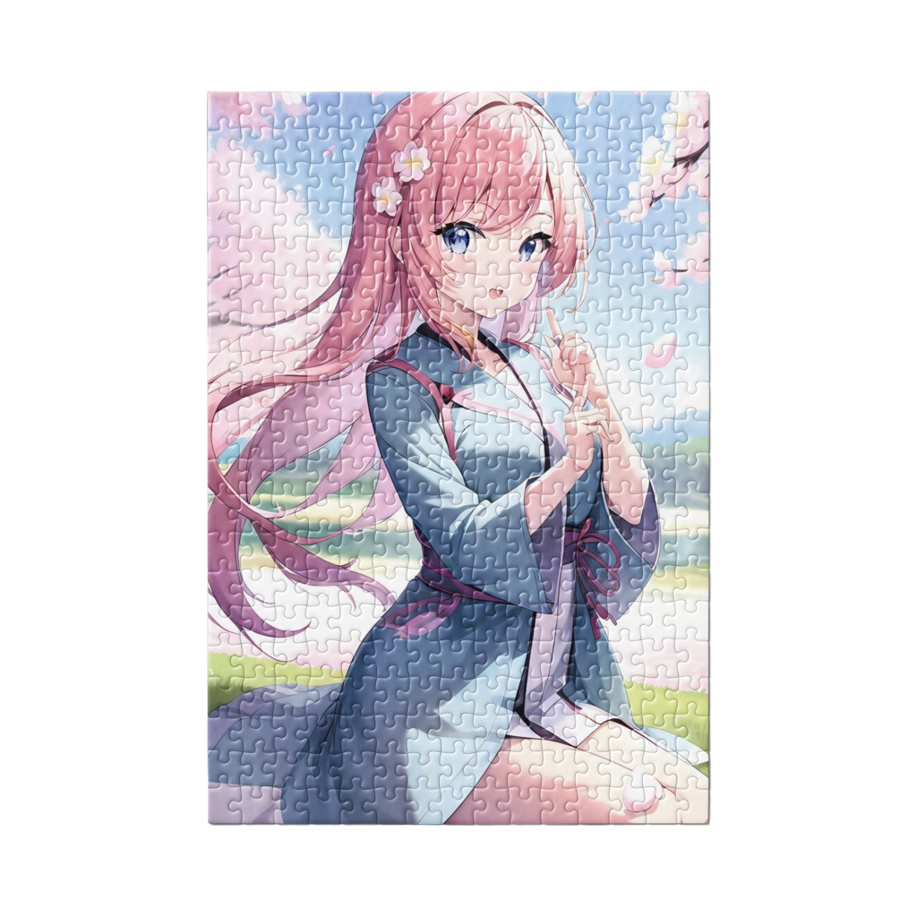 「春風」七星剣蓮AIイラスト作品パズル - shichiseiken-renショップ - BOOTH