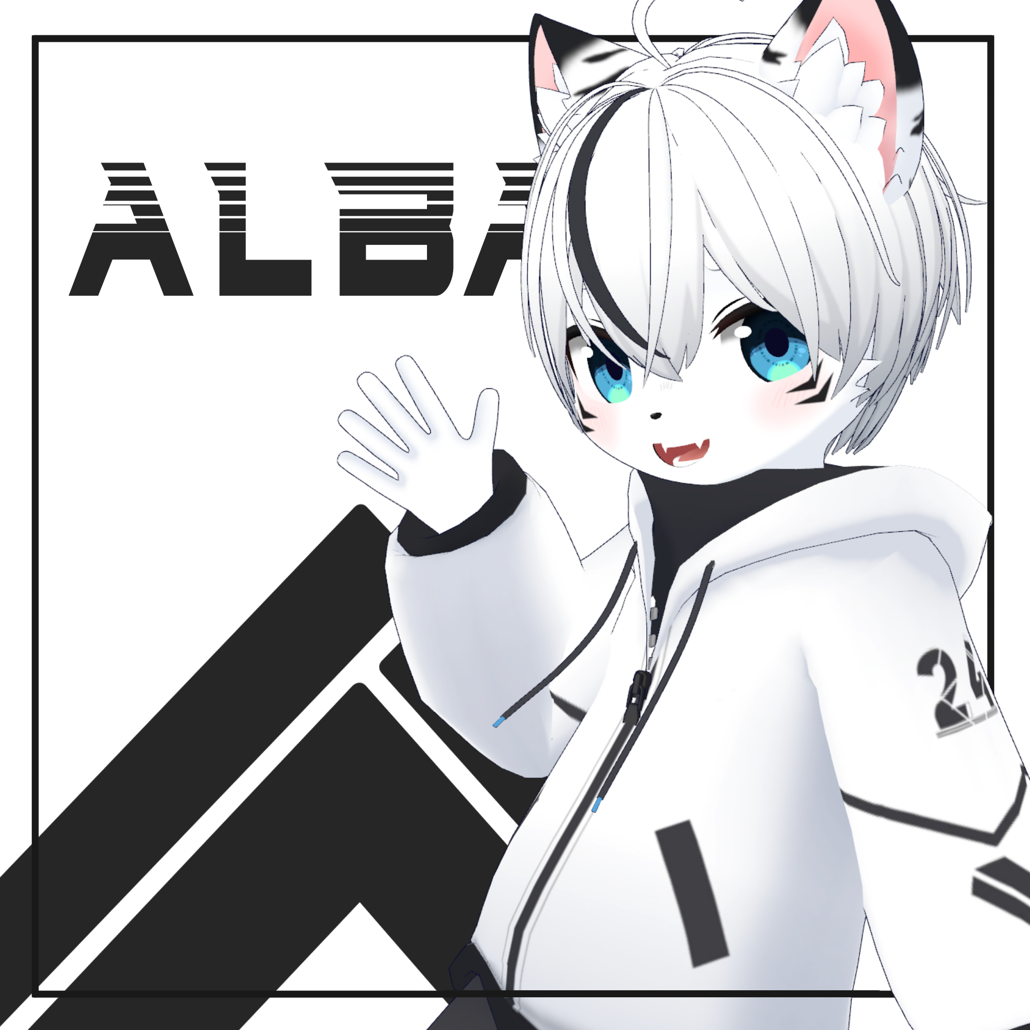アルバ-Alba- 【VRChat想定 オリジナル3Dモデル】 - MOON RIGHTER - BOOTH