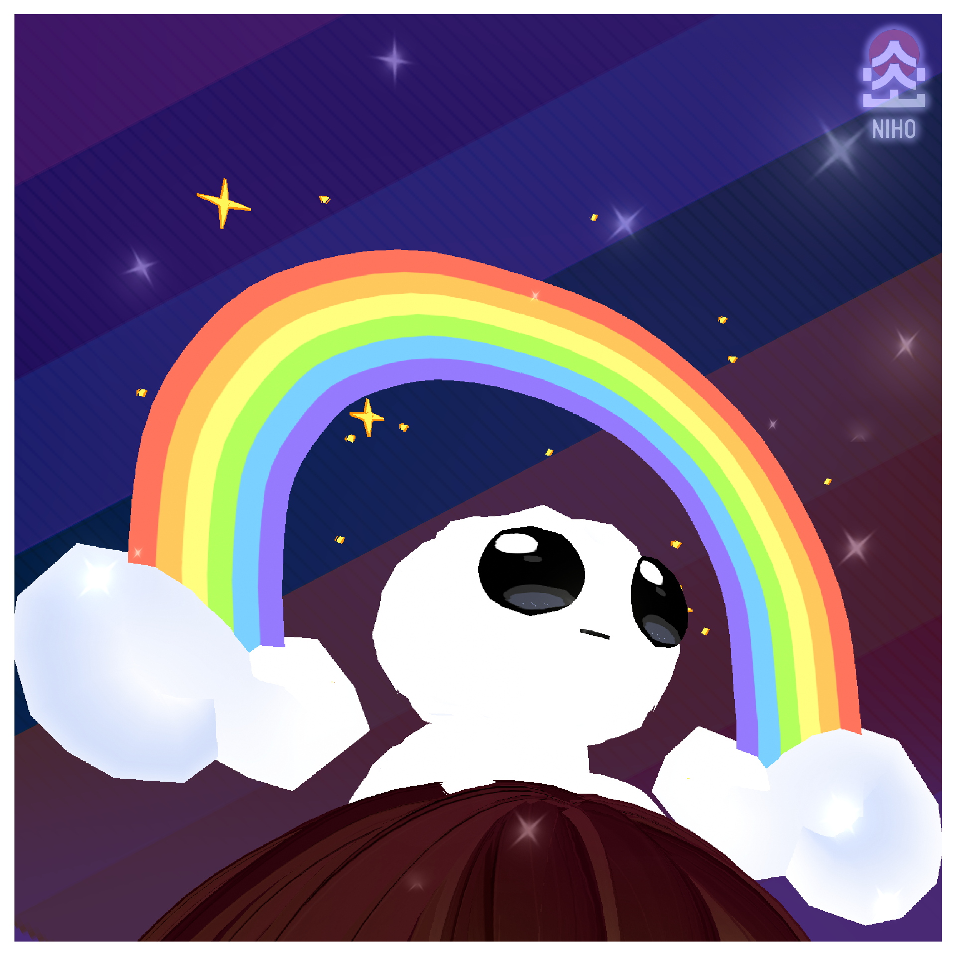 Yippee Head Fella【VRoid】Custom Item カスタムアイテム - 日本語 creations - BOOTH