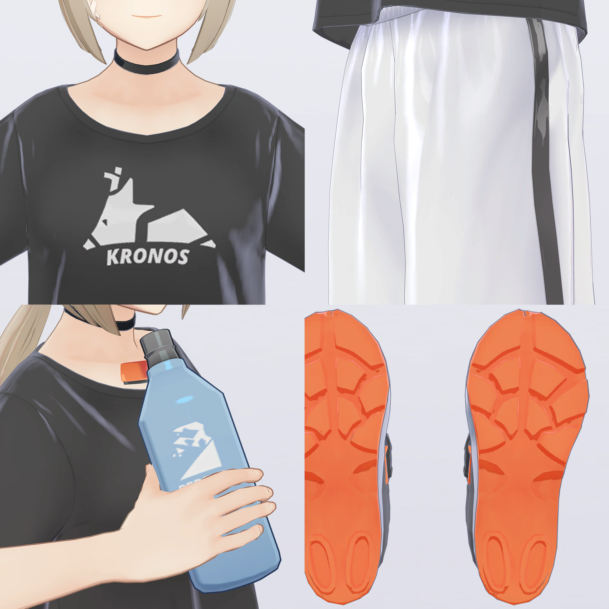 【VRC対応3D服飾モデル】KRONOS Active wear ver4.02 - yoyogi mori - BOOTH