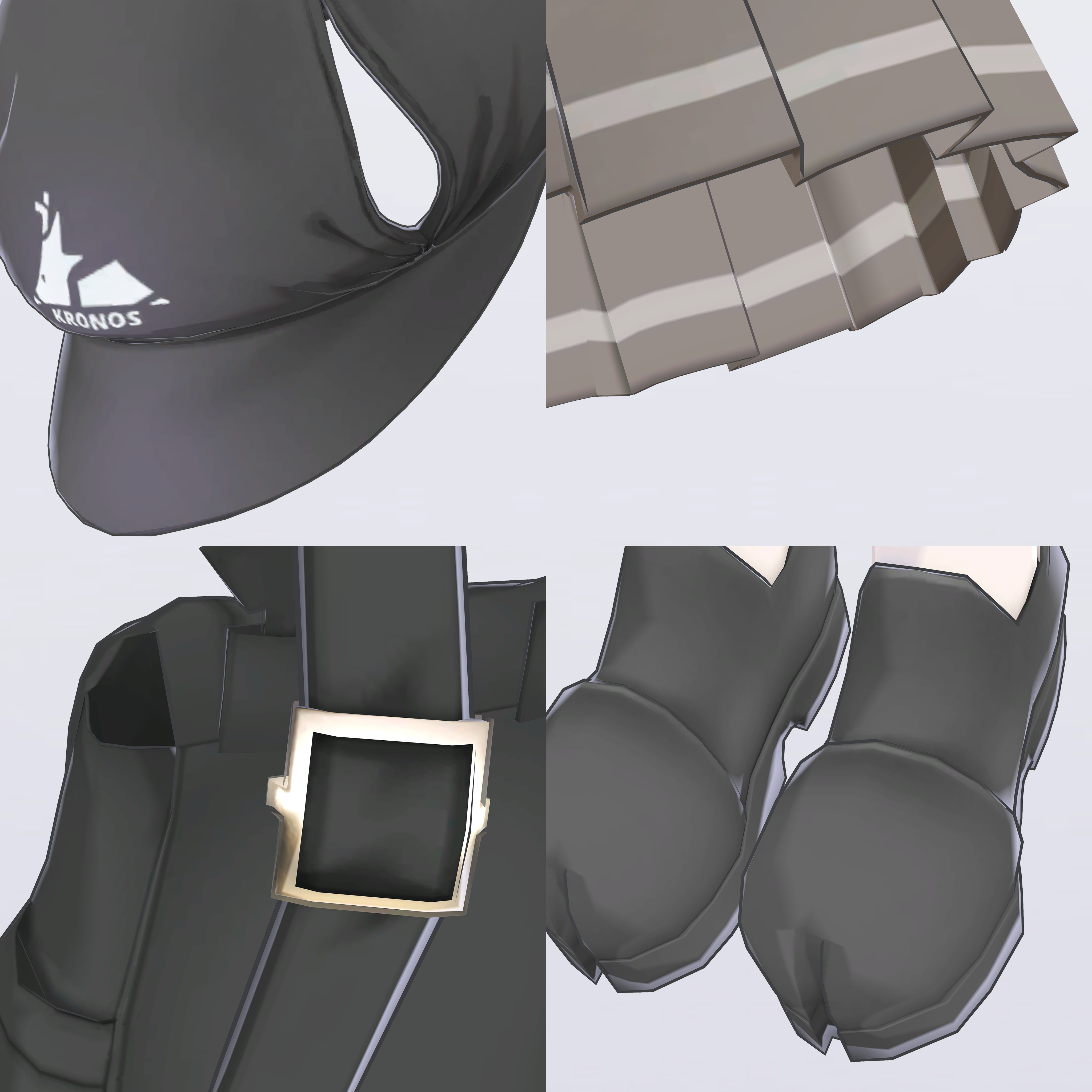 【VRC対応3D服飾モデル】KRONOS School uniform ver4.02 - yoyogi mori - BOOTH
