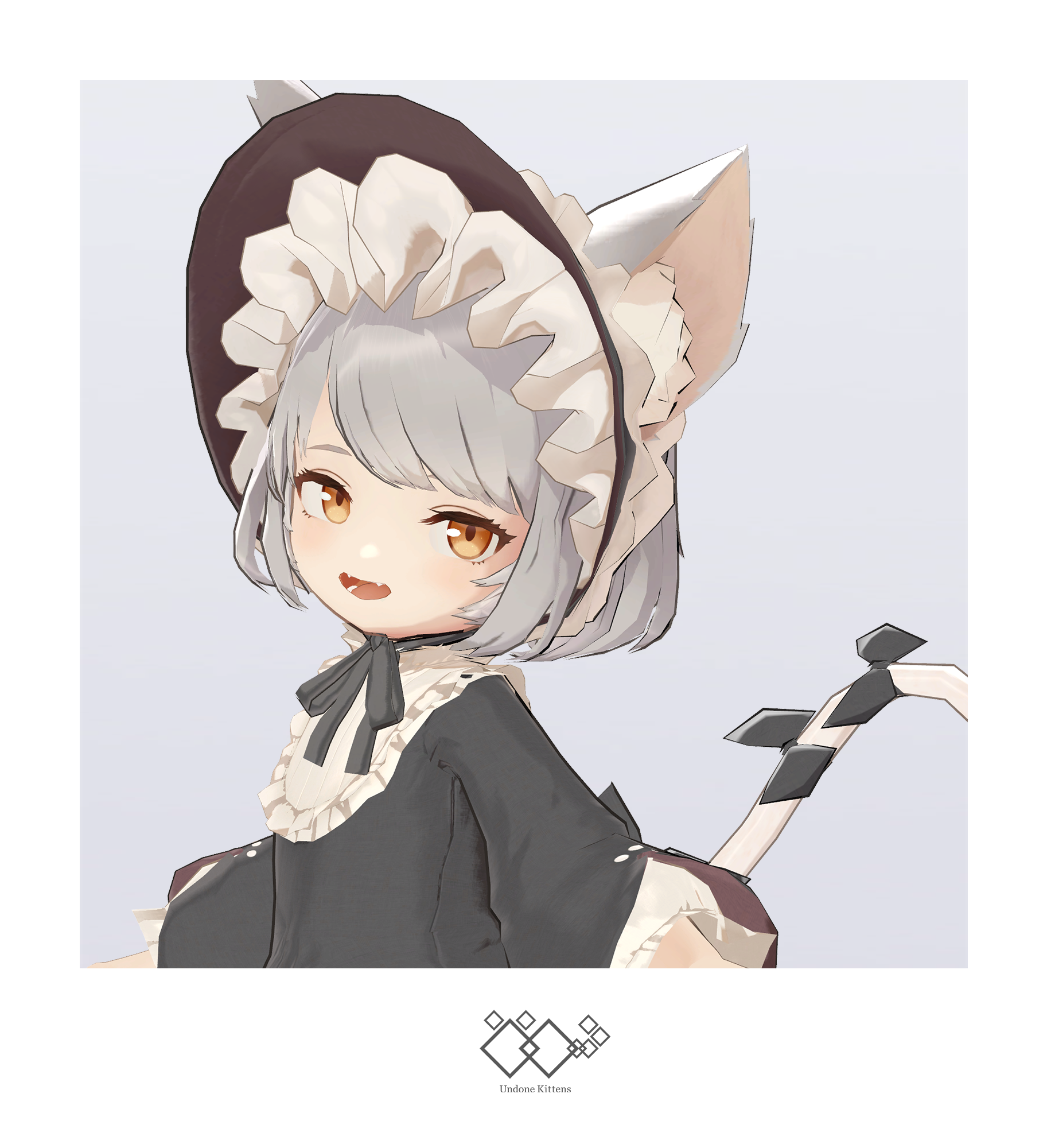 【VRC / VRM / Quest 対応3Dモデル】Undone Kittens CHIBI ver1.01 - yoyogi mori ...